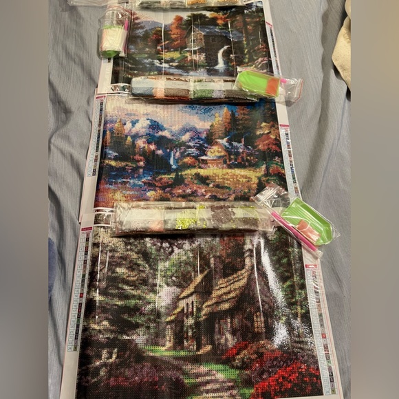 5D Shiny Diamond Paintings | Art | 5d Shiny Diamond Paintings Three ...